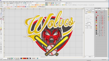 Software de bordado Wilcom E4 decorating